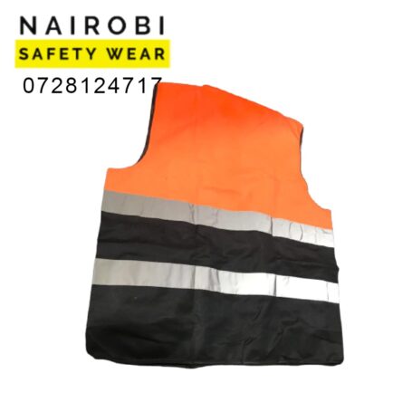 Reflector Jackets Orange and Black - Nairobi Safety Wear 0728124717